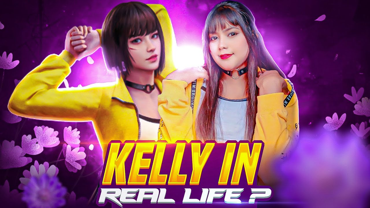 Real Kelly Playing Free Fire 😍 | Garena Free Fire - YouTube