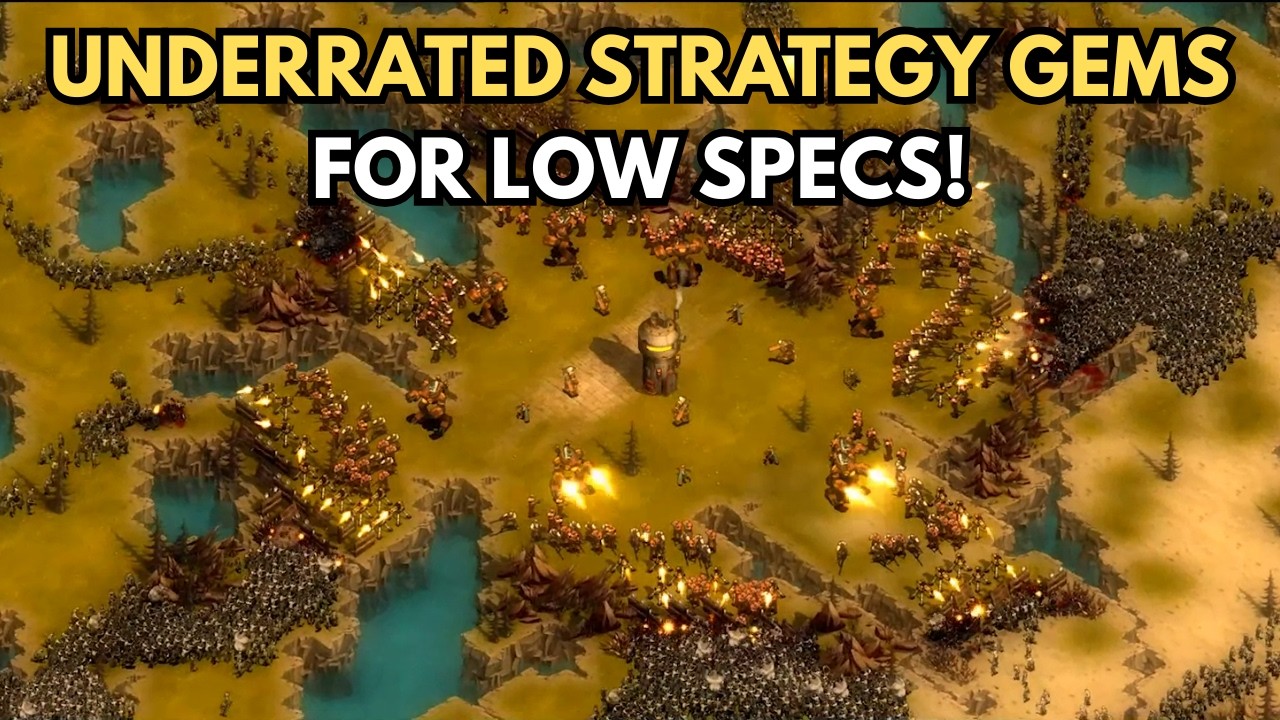 Top 15 Strategy Games That Run on Any PC (Low Spec Friendly) - YouTube