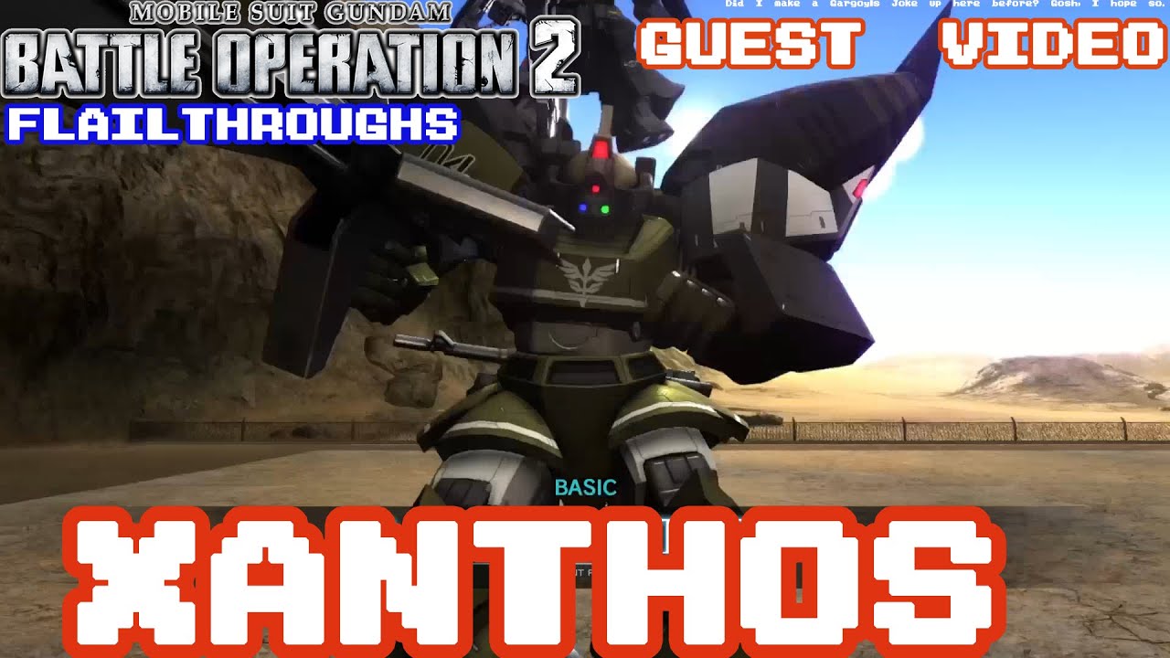 Gundam Battle Operation 2 Guest Video: MS-14J/BR Gelgoog Vertex Xanthos ...