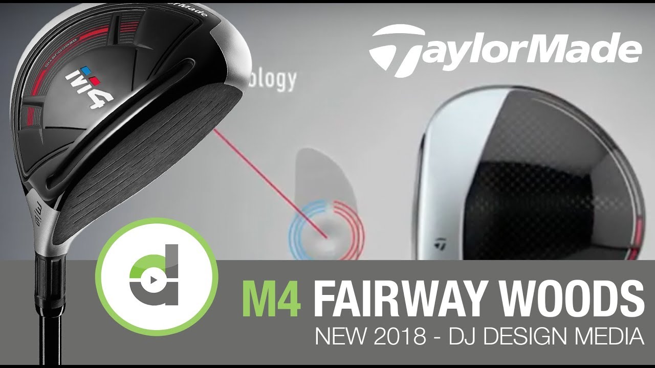 TaylorMade Golf M4 Fairway Woods - NEW! 2018 - YouTube