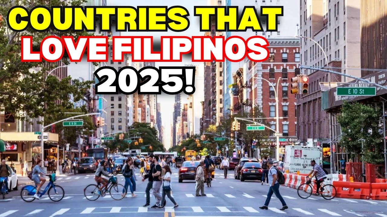10 Countries Where Filipinos Are Most Welcomed in 2025 - YouTube