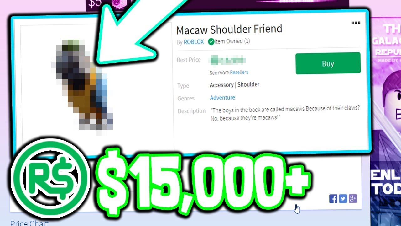 SELLING MY ROBLOX PET!!!! ($15,000 ROBUX) - YouTube