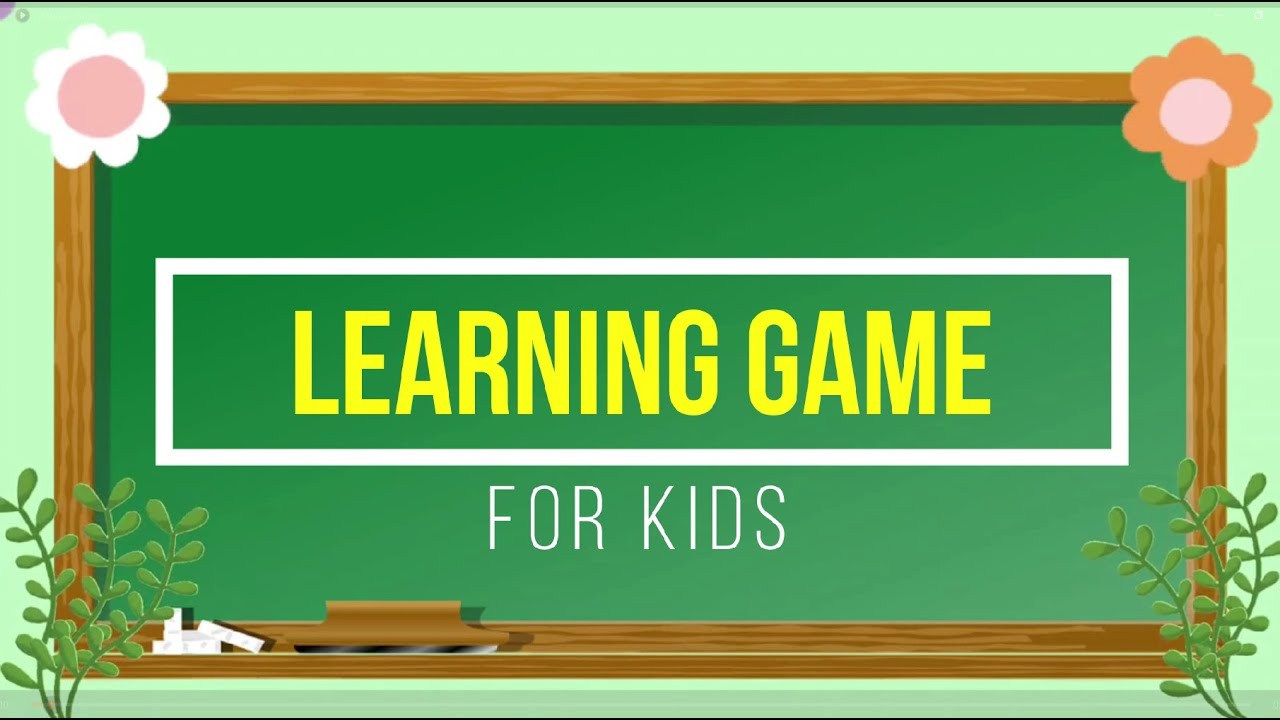 LEARNING GAME - PRACTICE READING for KIDS - YouTube