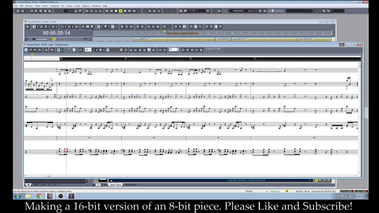 Making 16-bit music with SoundFonts - YouTube