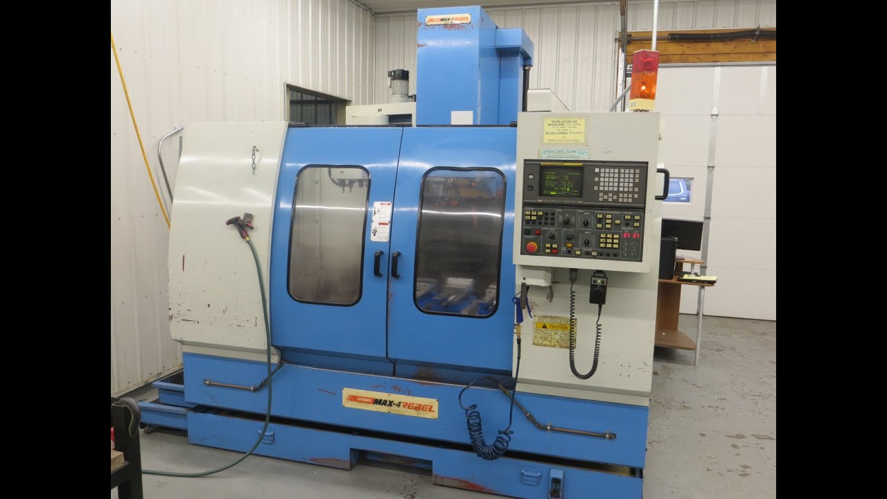 Supermax Max-4 Rebel CNC Vertical Machining Center with Fanuc 18M CNC ...