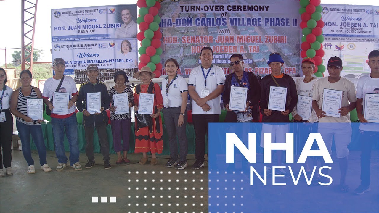 Pinangunahan ni GM Joeben Tai ang pamamahagi ng pabahay, EHAP at ...