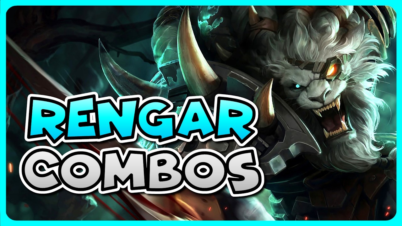 RENGAR COMBO GUIDE | How to Play Rengar Season 16 | Bav Bros - YouTube