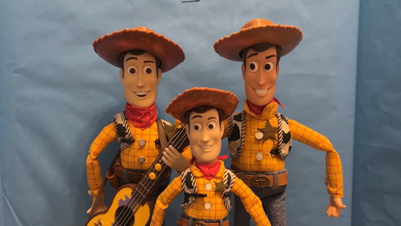 ALL of my Mattel Sheriff Woody Dolls - YouTube