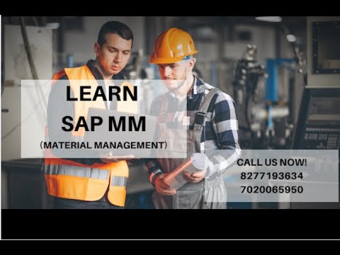 SAP MM Training Session 1 by Zenfotec Solutions - SAP Authorized ...