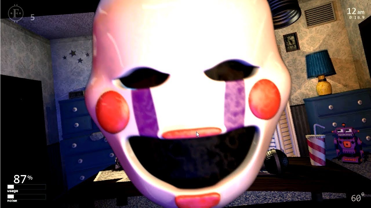 Marionette Fnaf Jumpscare