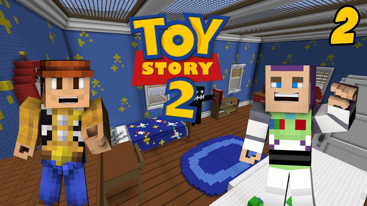 Minecraft: "DOOR MAZE" Toy Story 2 Adventure Map - Part 2 - YouTube