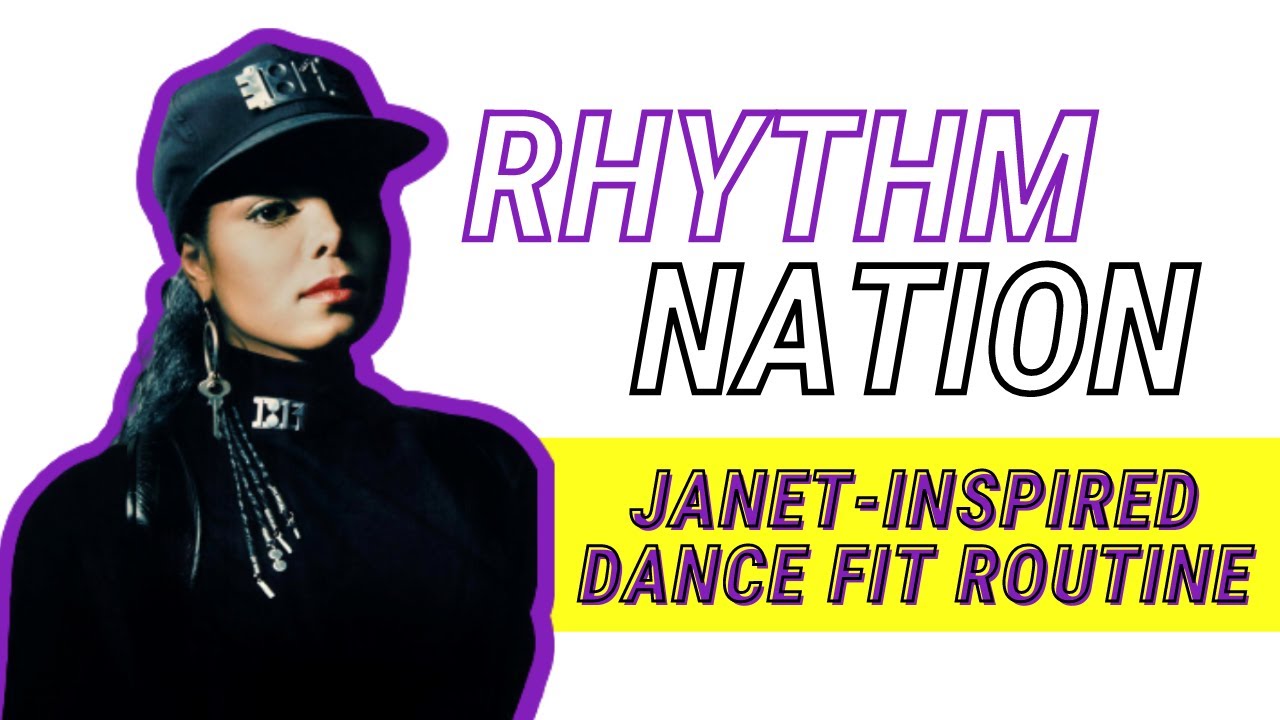 Janet Jackson - RHYTHM NATION | 😎 6 Min Cardio Dance Routine that is ...