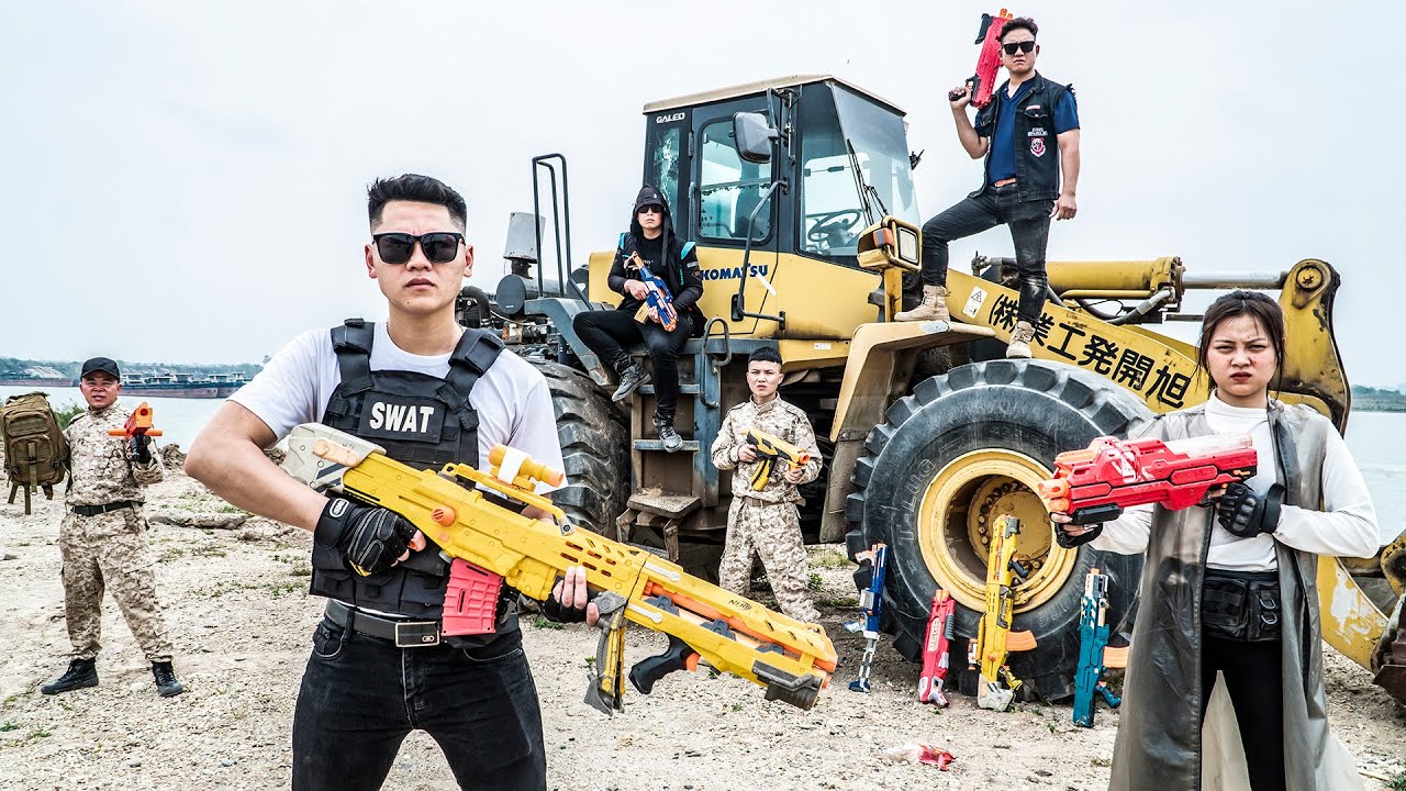 LTT Game Nerf War : Warriors SEAL X Nerf Guns Fight MrZero Scazy ...