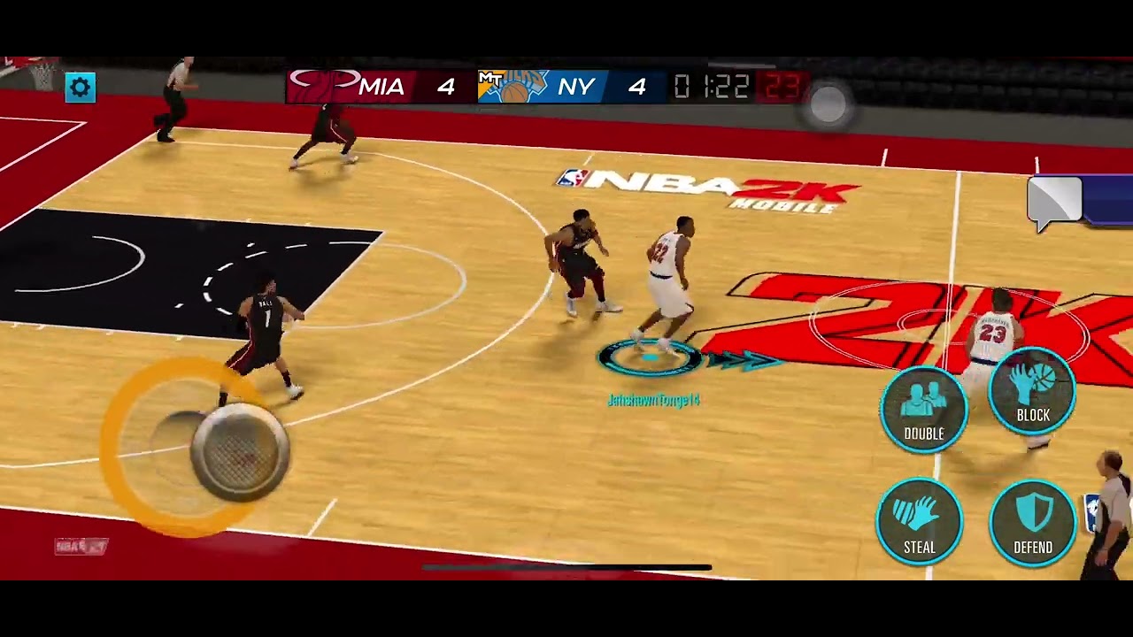 Me and my cousin play 2k 24 Mobile to see whose better then I win - YouTube