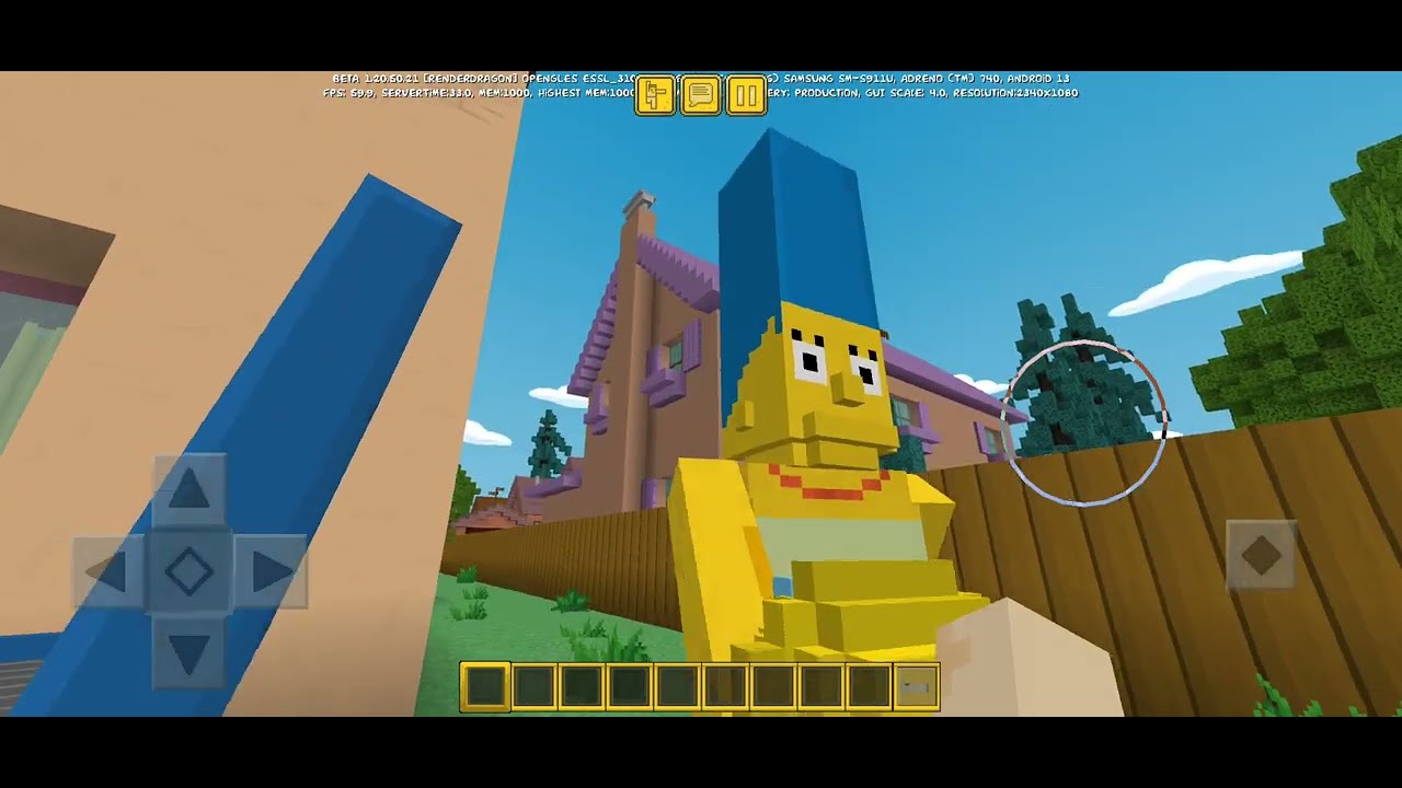 VISITANDO a SPRINGFIELD los SIMPSON en MINECRAFT🍩 - YouTube