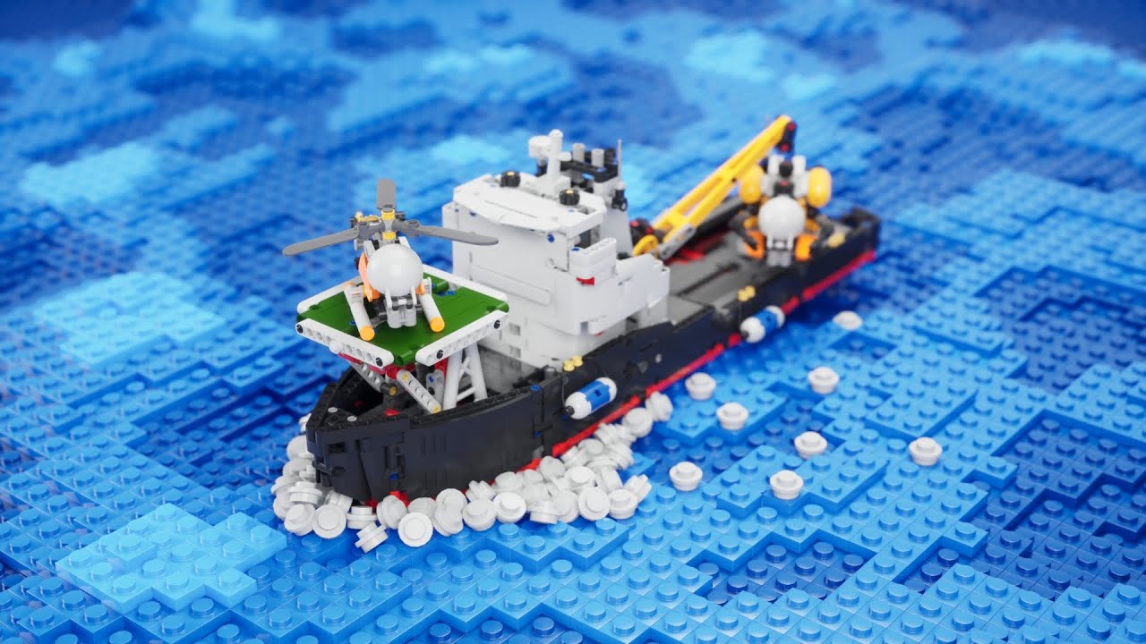 Lego Ocean Explorer Ship Speed Build - YouTube
