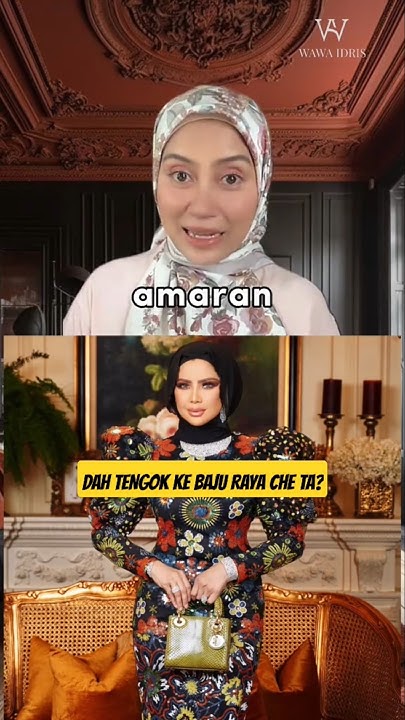 DAH TENGOK KE BAJU RAYA CHE TA? - YouTube