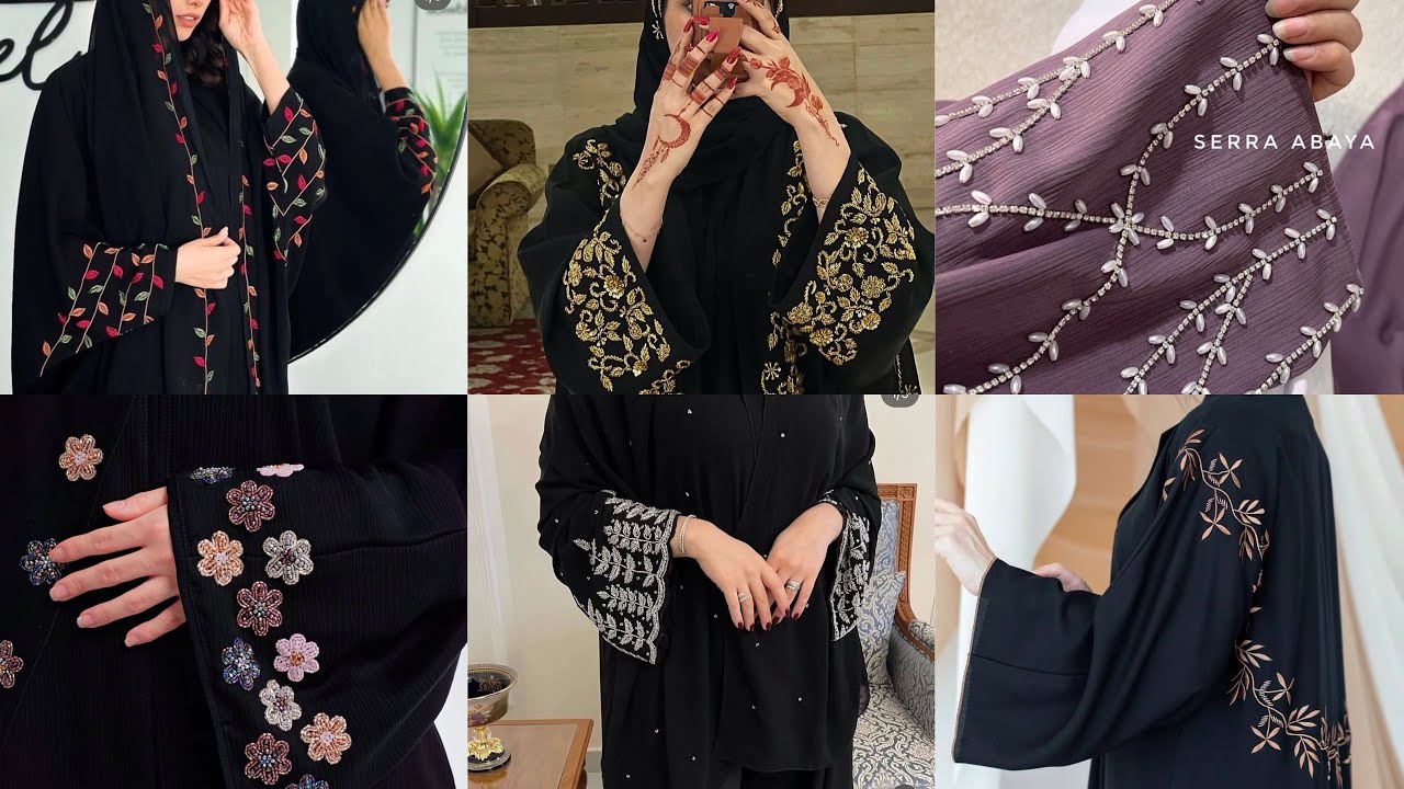 New Abaya models 2024/latest abaya desighns/Azra fashion brand / hand ...
