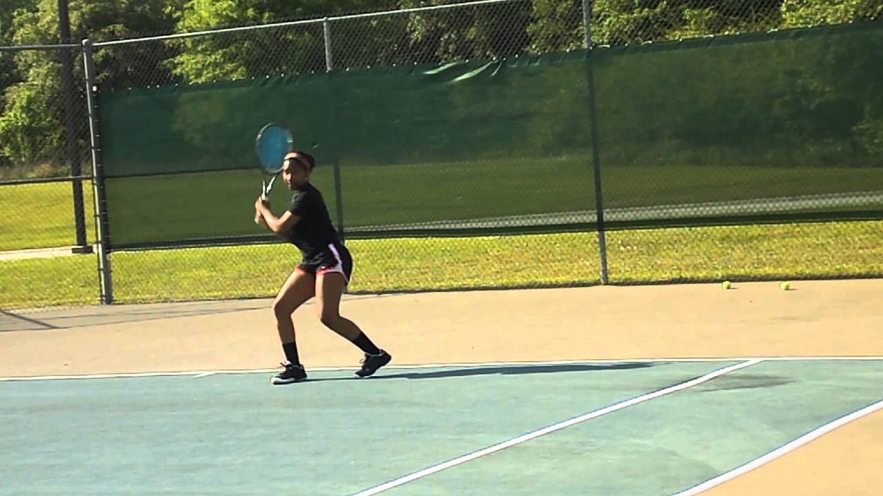 Tennis Backhand Groundstroke - YouTube