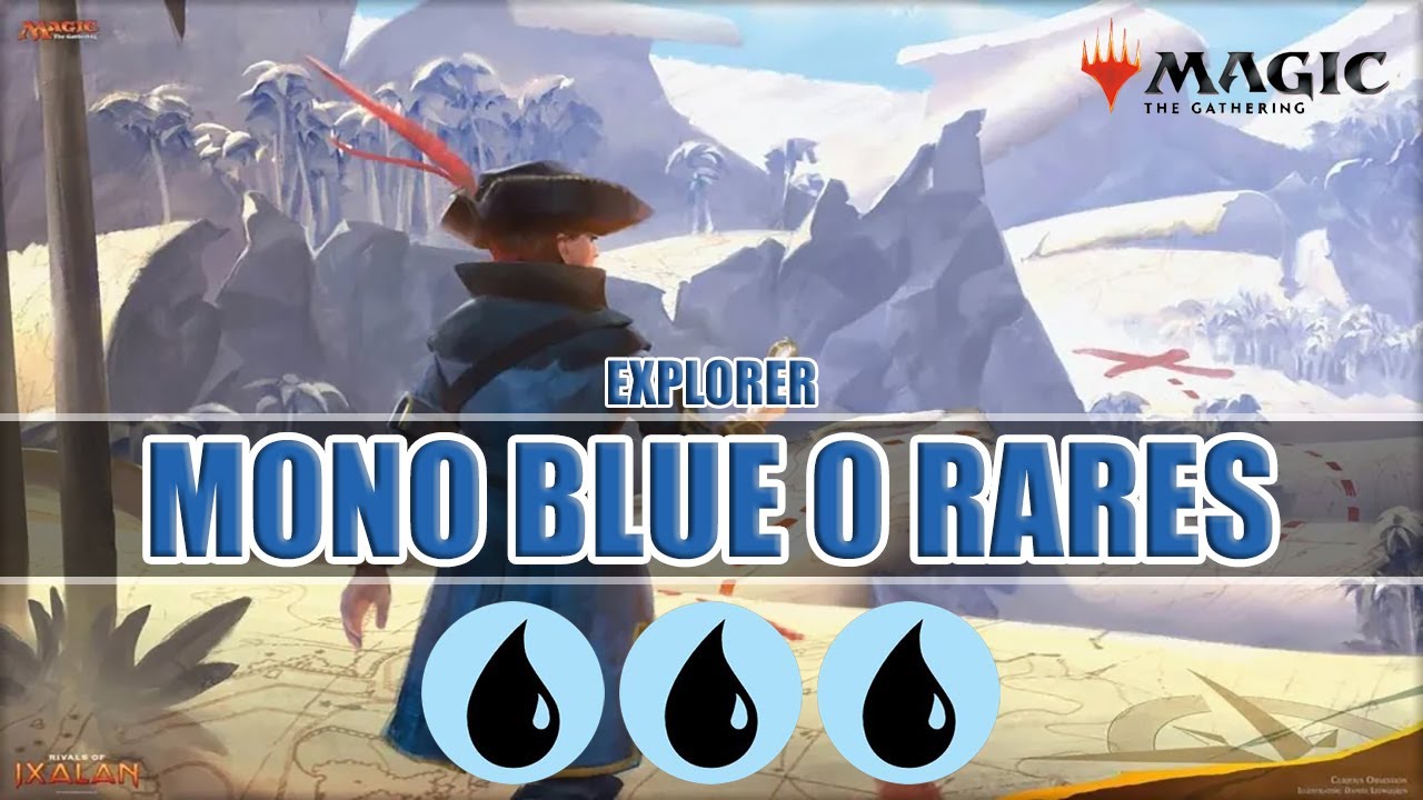 💧💧 F2P Mono-Blue Tempo | 0 rares explorer deck | MTGA Gameplays - YouTube