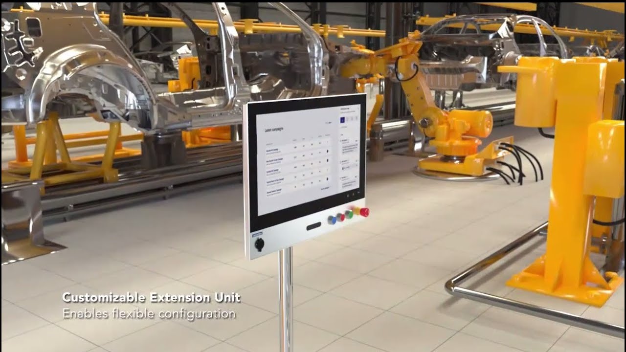 Operator Panel for Industrial Machine - Advantech #operatorpanel All ...