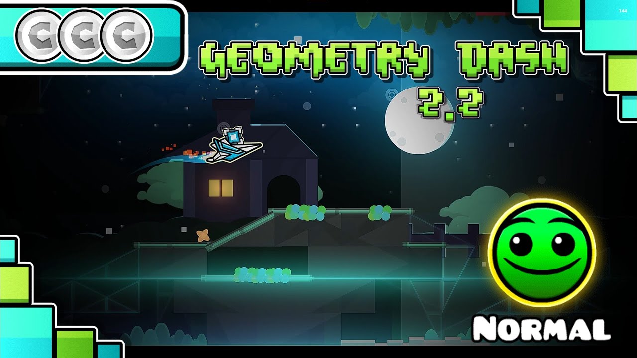 "quiet paradise" by Wilz 3(C)_100% | Geometry Dash 2.2 - YouTube