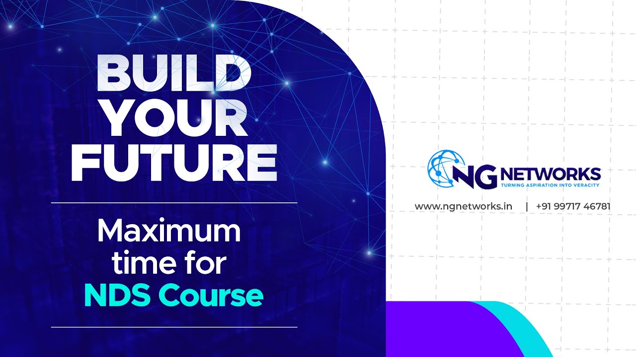 Build Your Future: Maximum time for NDS Course - YouTube