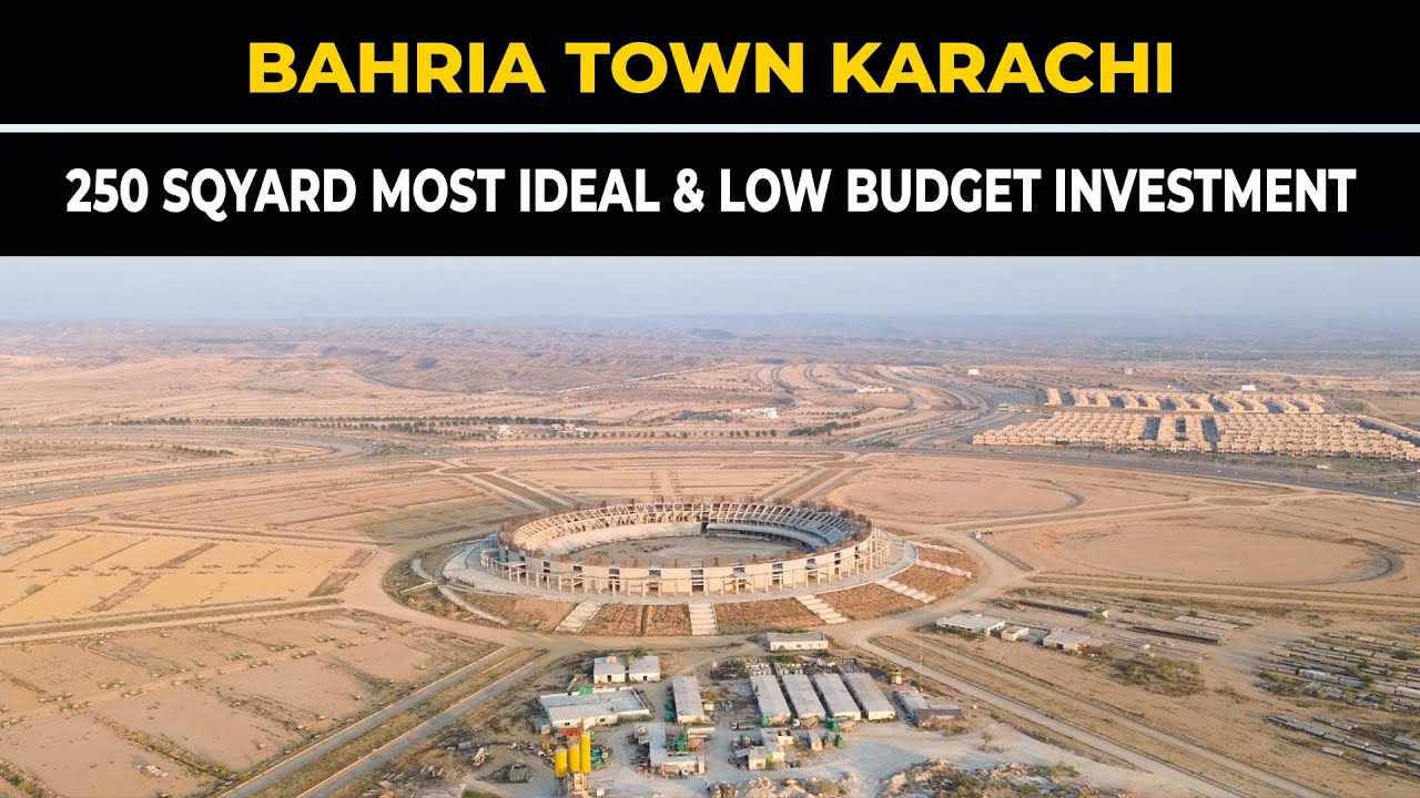 250 SQ.YD PLOTS | MOST IDEAL & LOW BUDGET INVESTMENT | Bahria Town ...
