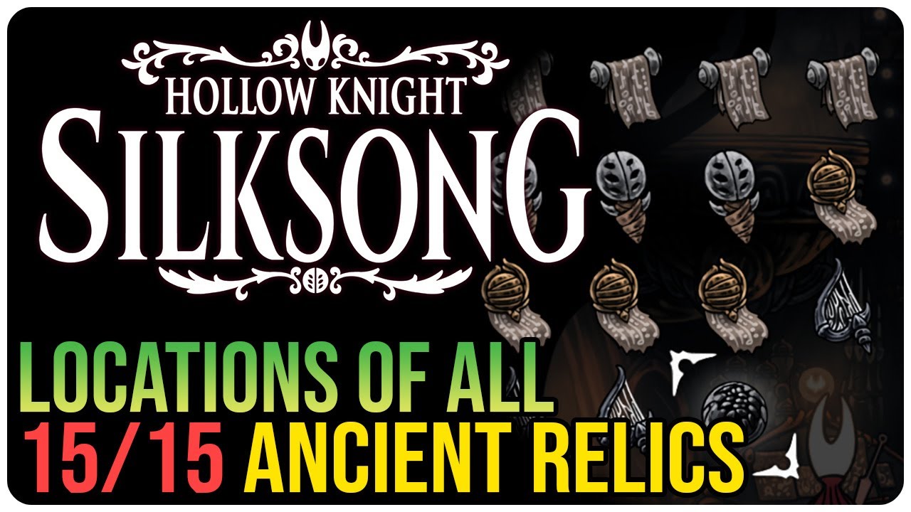All Relic Locations – Hollow Knight Silksong - YouTube