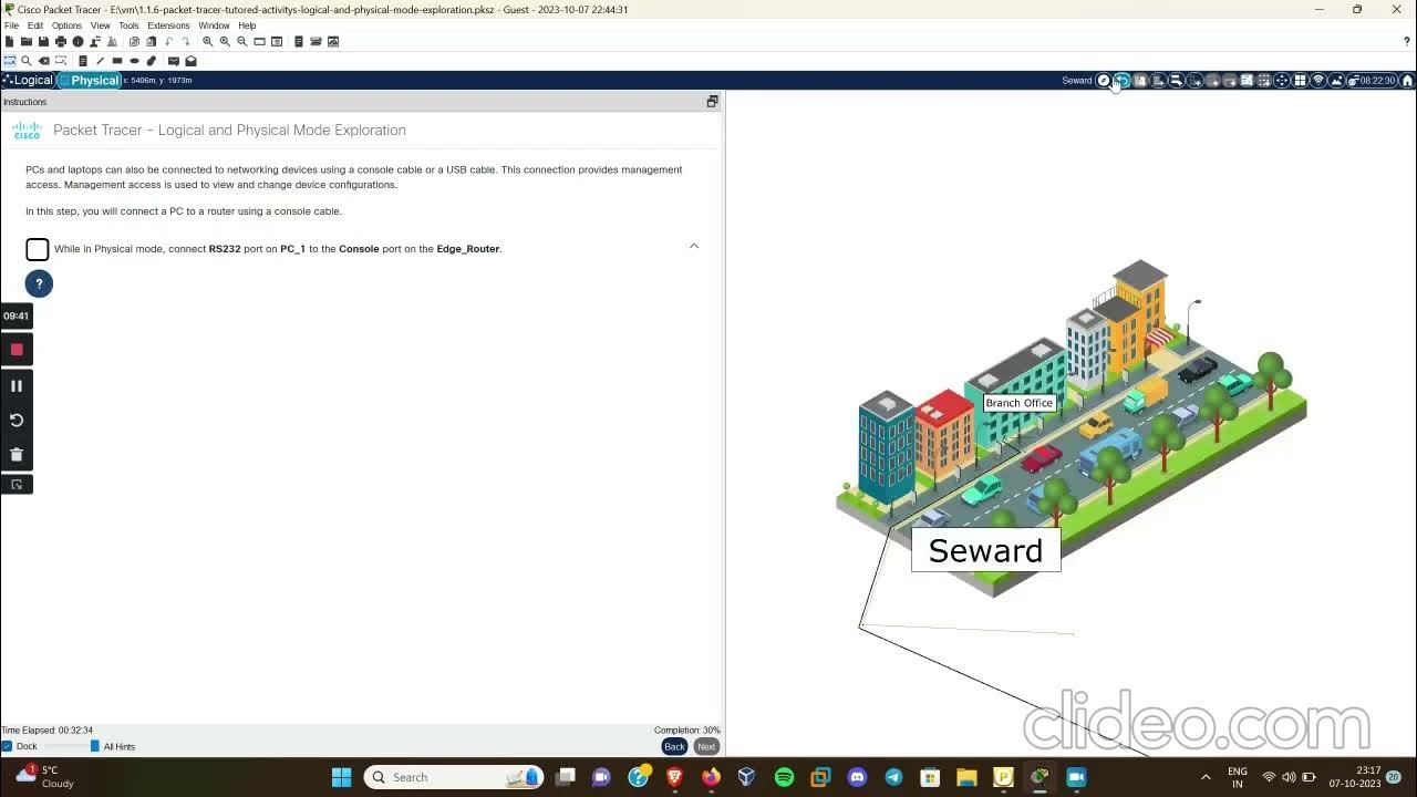 The Cisco Packet Tracer Tutored Activity- Physical and Logical Mode Exploration - YouTube