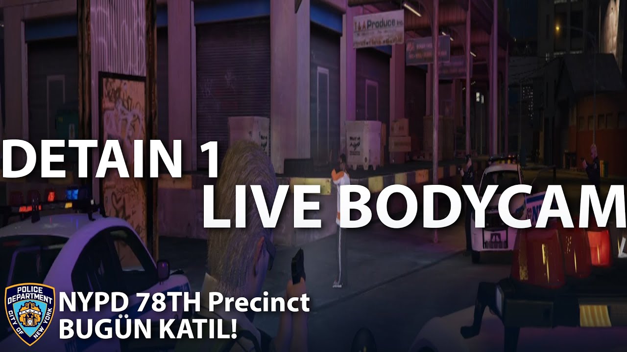 NYPD 78th Precinct - Detain 1 - YouTube