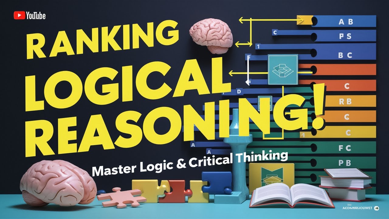 Ranking Questions of Reasoning 🔥Only one rule 🔴Order and Ranking ...