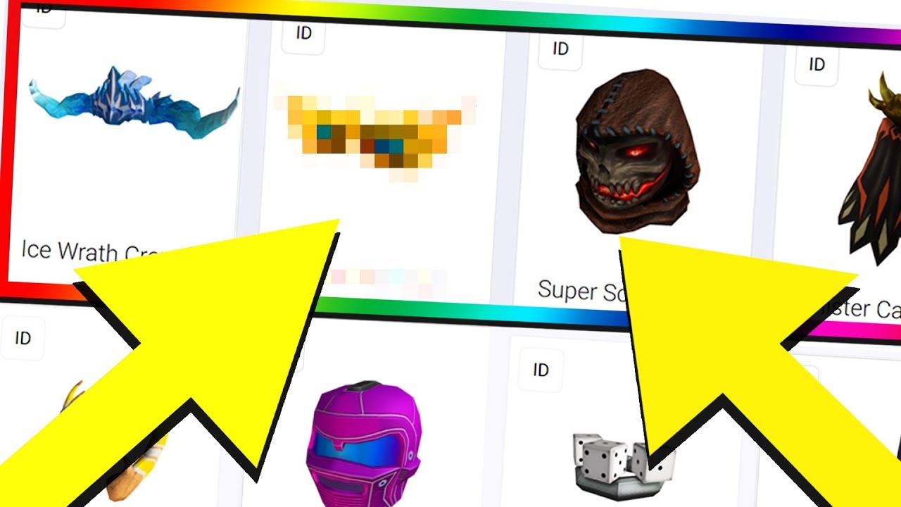 *NEW* LEAKED ITEMS IN ROBLOX! (Roblox) - YouTube
