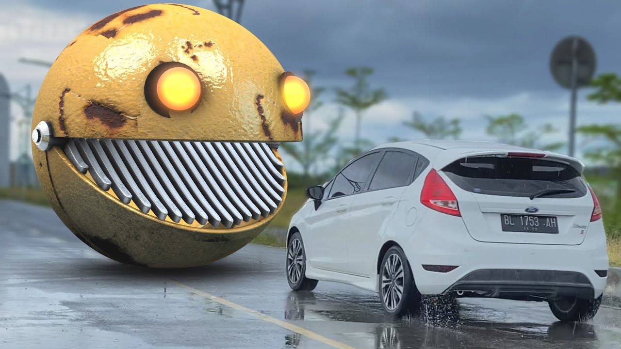 Pacman In Real Life - Part 6 - YouTube