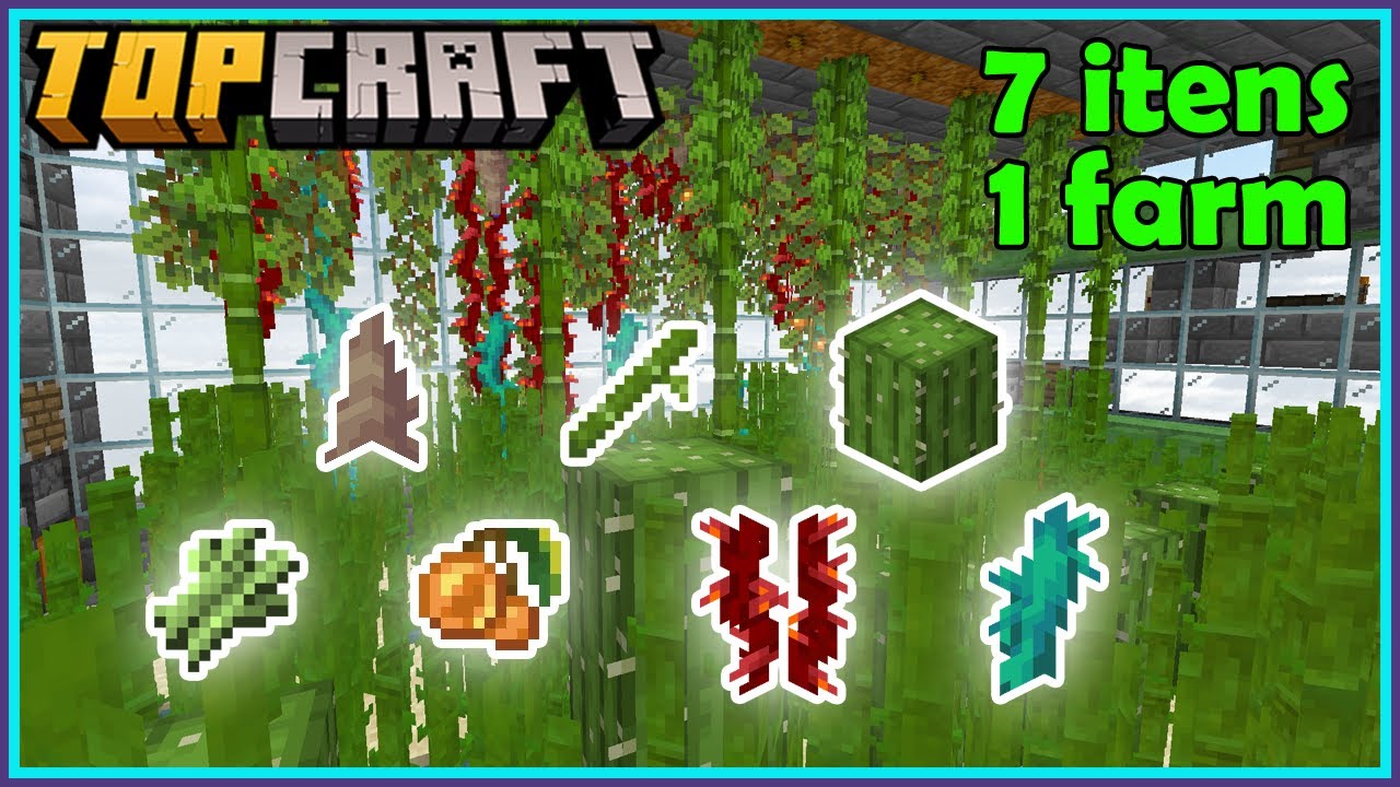 👌 TOP CRAFT! 1 FARM, 7 ITENS DIFERENTES! FARM MÚLTIPLA! #19 - YouTube