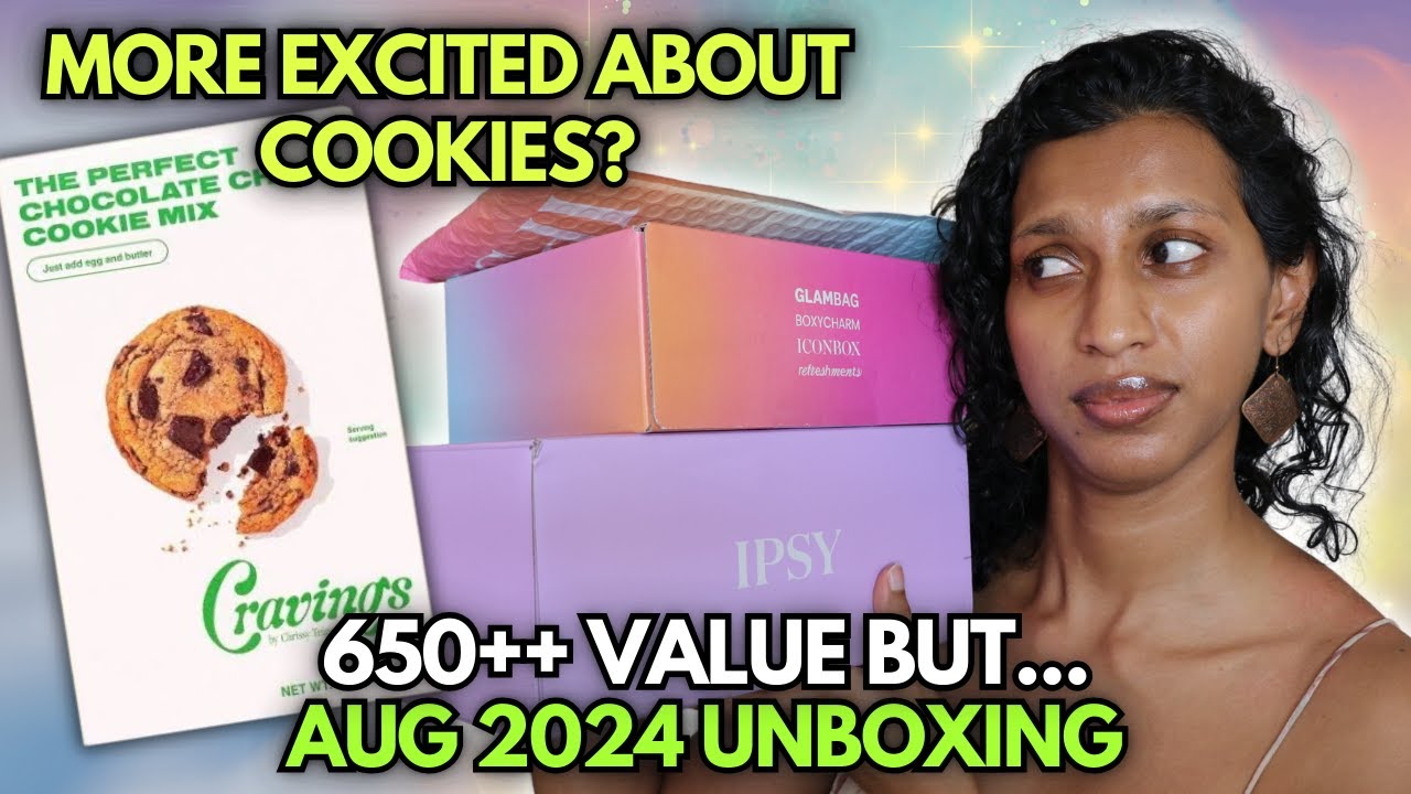 IPSY AUGUST 2024 ICON BOX, Boxycharm, & Glam Bag - YouTube