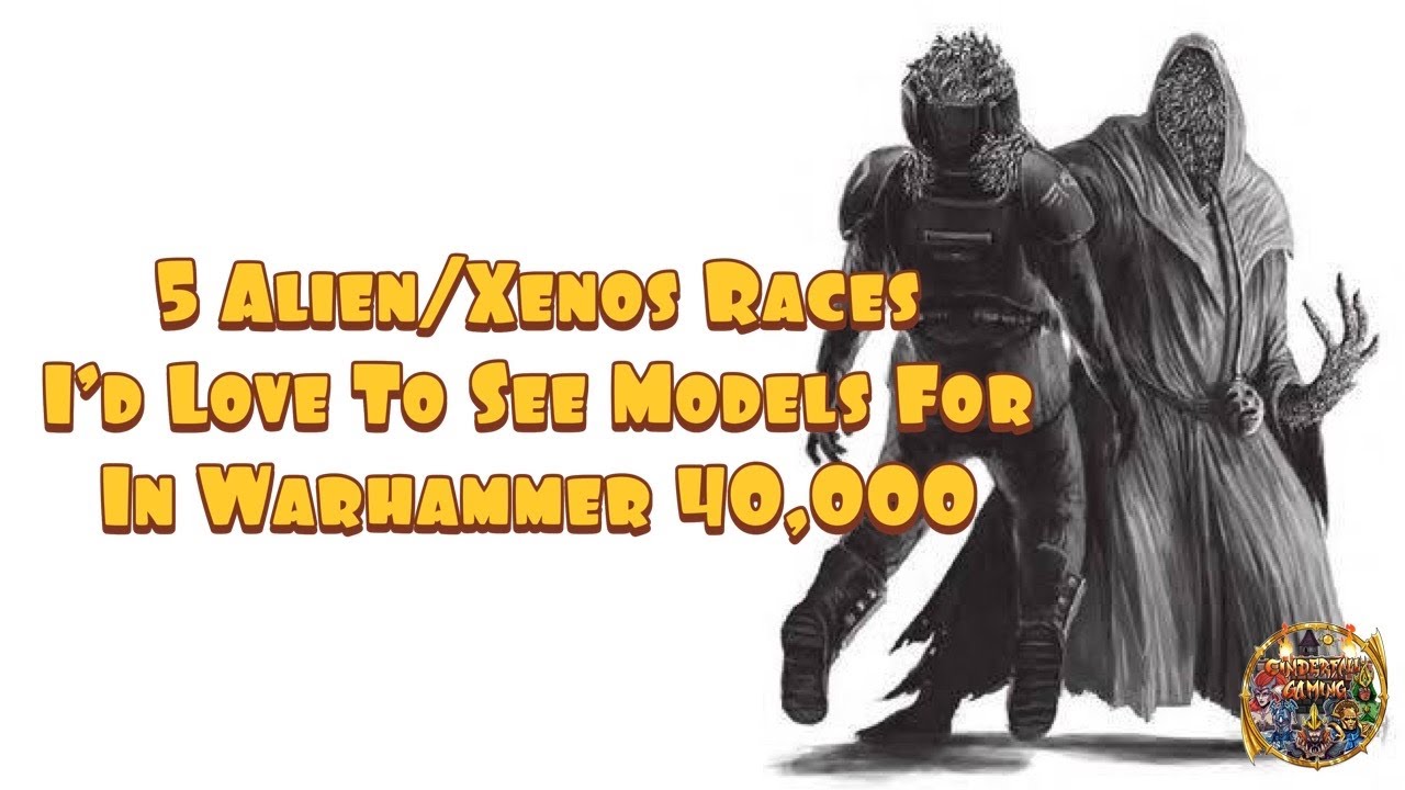 5 Alien/Xenos Races I'd Like To See Get Models In Warhammer 40,000 ...