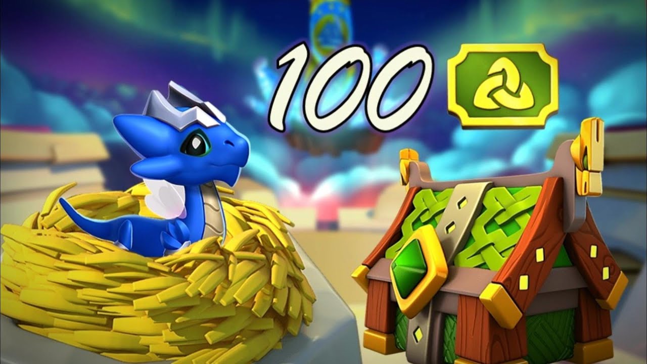 Opening 100 Divine Chests | Hatched Aloe Dragon and got Spellwork ...