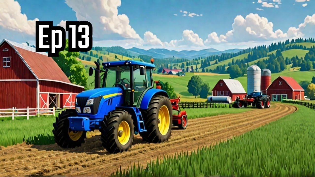 Farming Simulator 25 avsnitt 13: Vattenbufflar - YouTube
