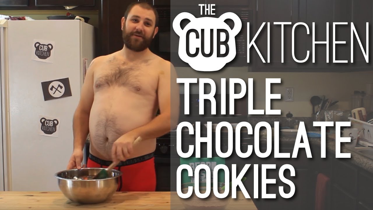 Cub Kitchen - episode 10 - Triple Choc Cookies - YouTube