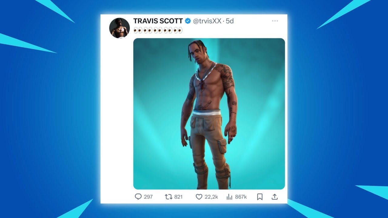 TRAVIS SCOTT ANNOUNCES RETURN HIS SKIN IN X?? When is Travis Scott ...
