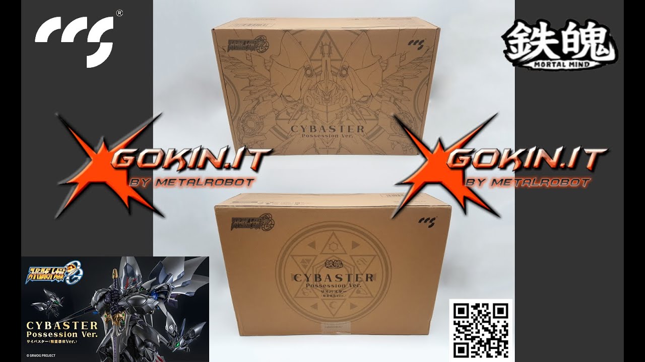 UnBoxing - CCS: Cybaster "Possession Ver." (サイバスター)(Mortal Mind) - YouTube