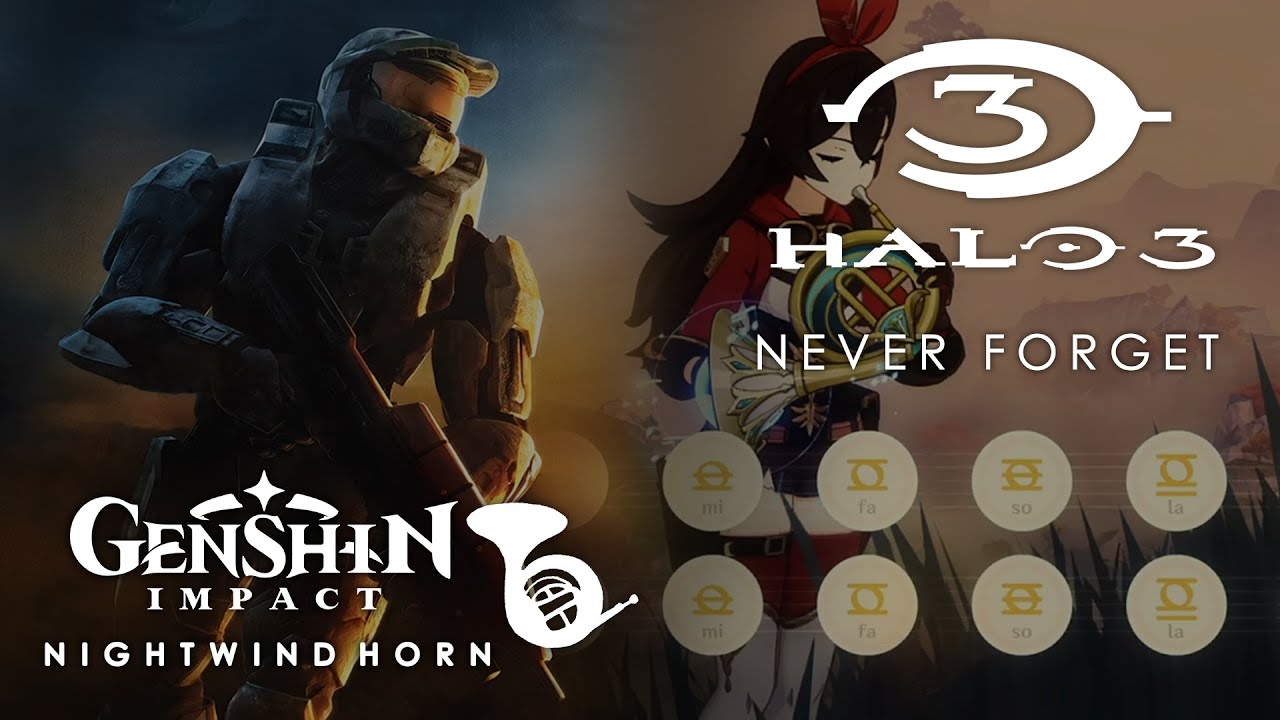 Halo 3 - Never Forget | Nightwind Horn Cover Showcase - YouTube