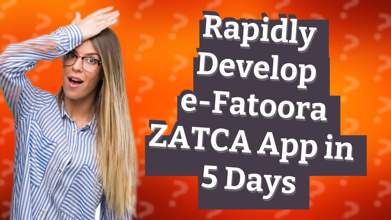 How Can Oracle APEX and ORDS Rapidly Develop an e-Fatoora ZATCA App in ...