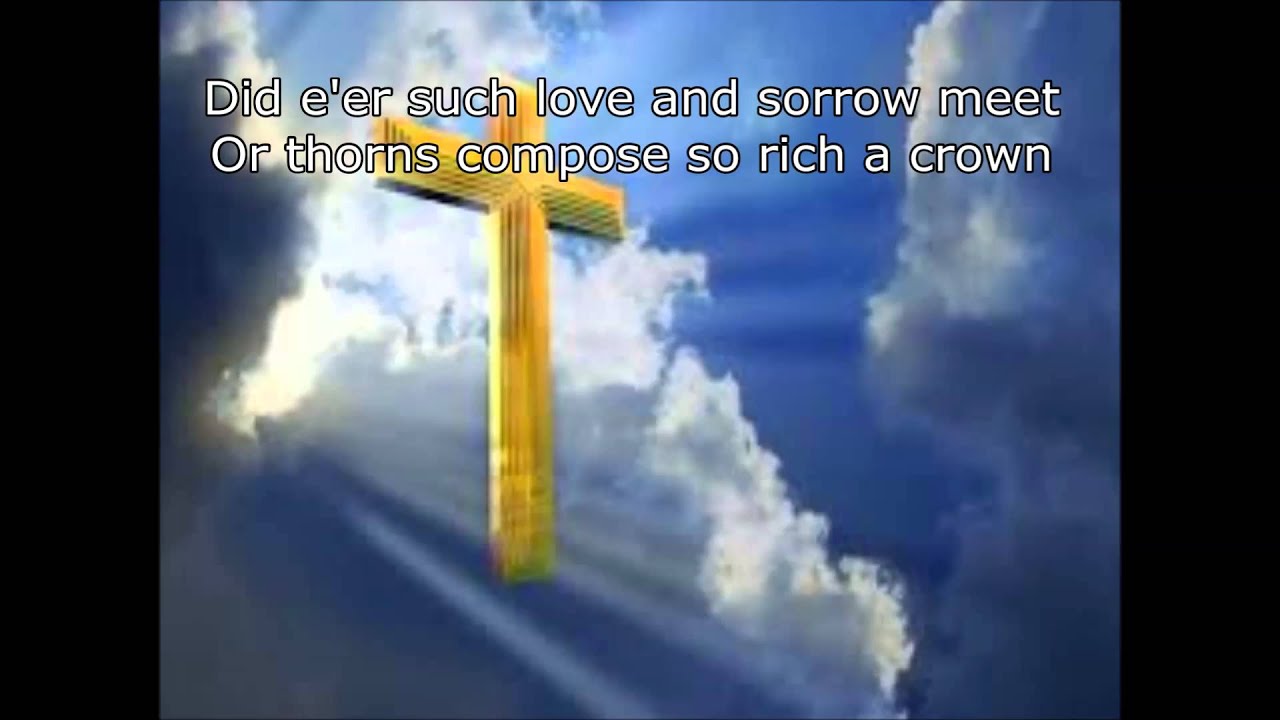 The Wonderful Cross with lyrics - YouTube