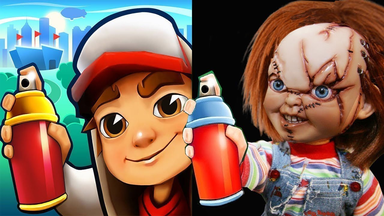 Subway Surfers TRICKY vs CHUCKY Run Killer Gameplay HD - YouTube