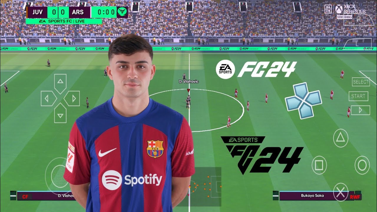 EA SPORTS FC 24 PPSSPP MOD ENGLISH VERSION LATEST UPDATE PES 2024 PSP ...