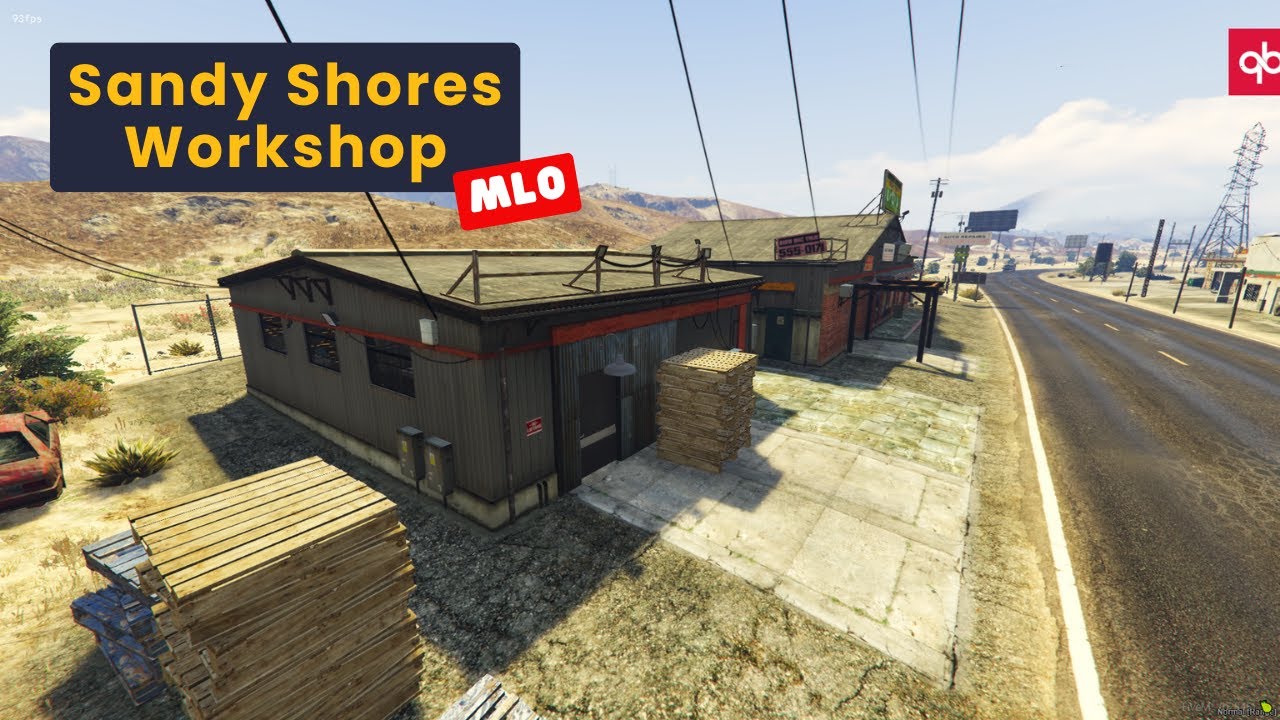 Sandy Shores Workshop MLO | FiveM Map | FiveM MLO | FiveM Mods Store - YouTube