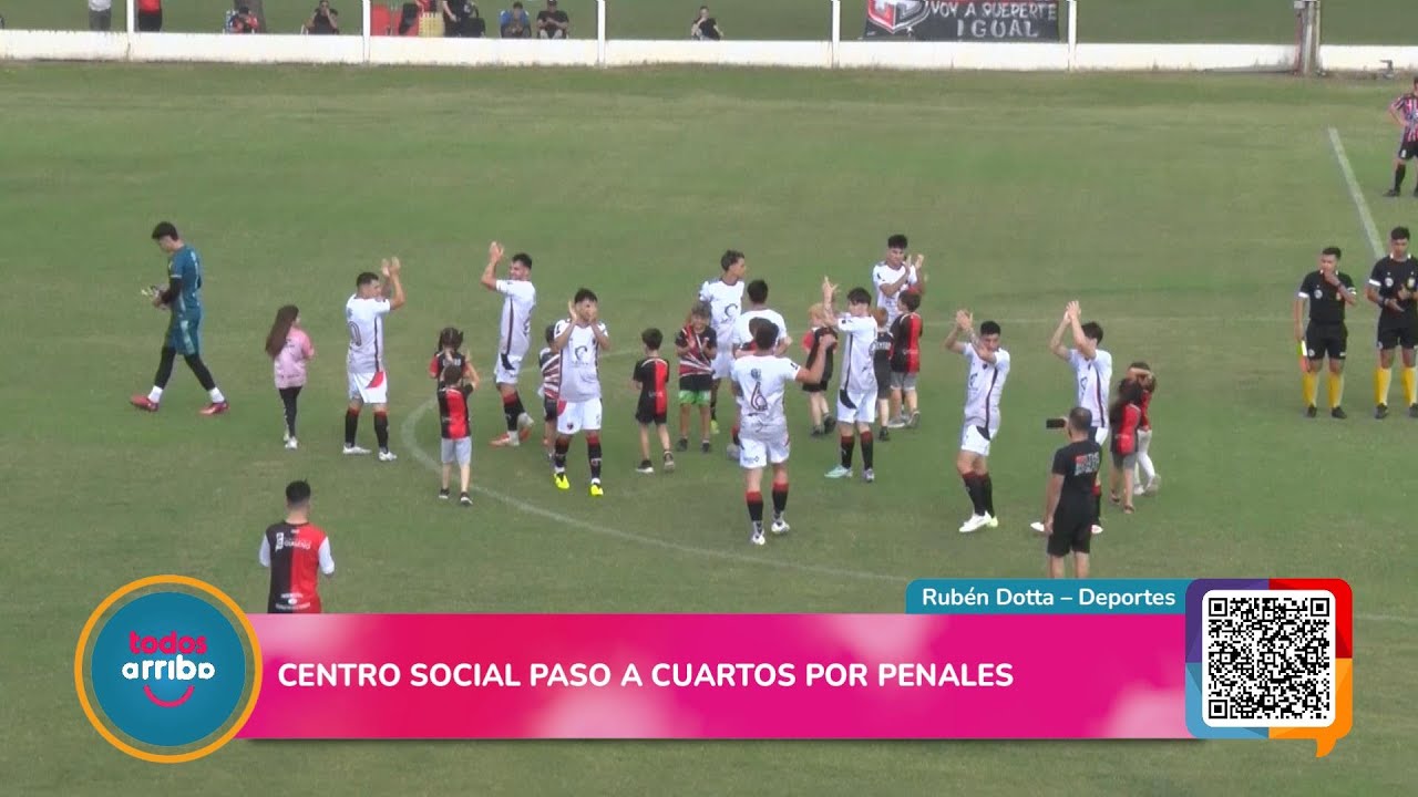 Centro Social paso a cuartos por penales - YouTube