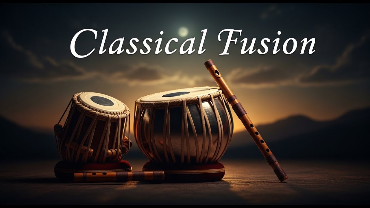 Indian Classical Fusion | Fusion Instrument Flute Tabla | Relax Mind ...